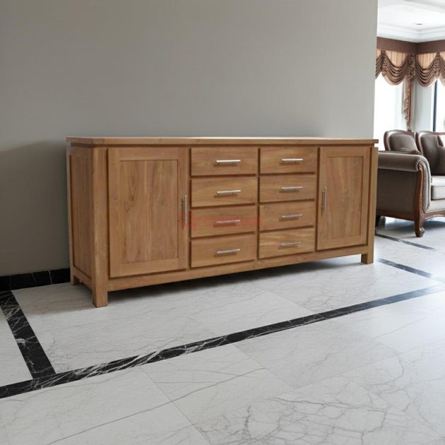 8 Drawer sideboard Malaysia Buffets KL, Teak Side cabinet in Pj KL