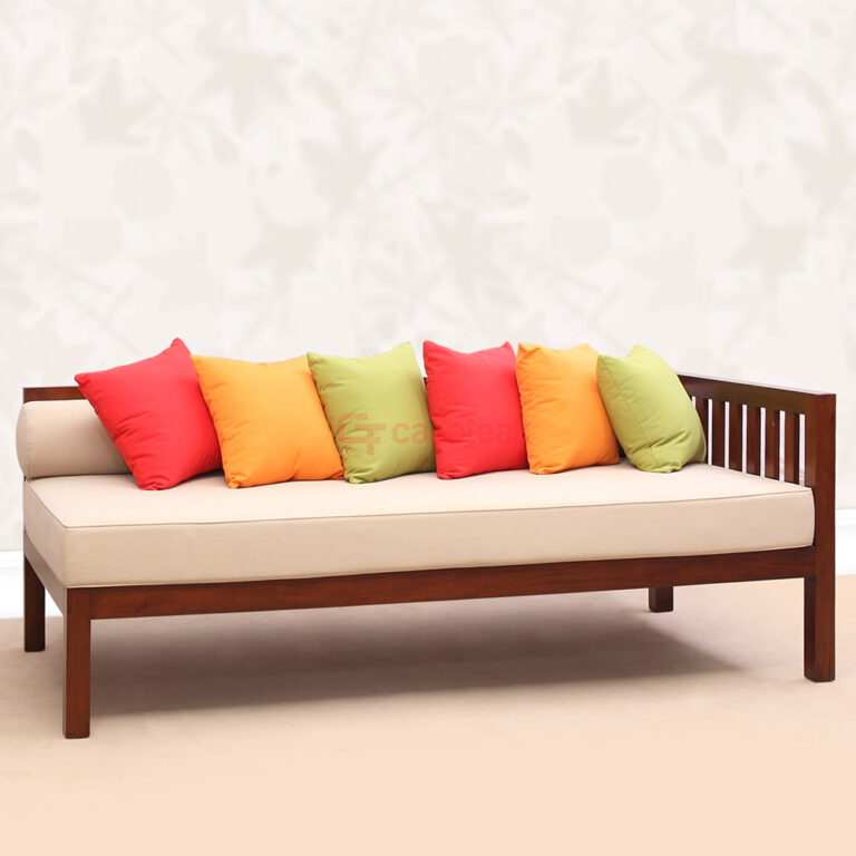Divan daybed made of solid Indonesian teakwood available in KL