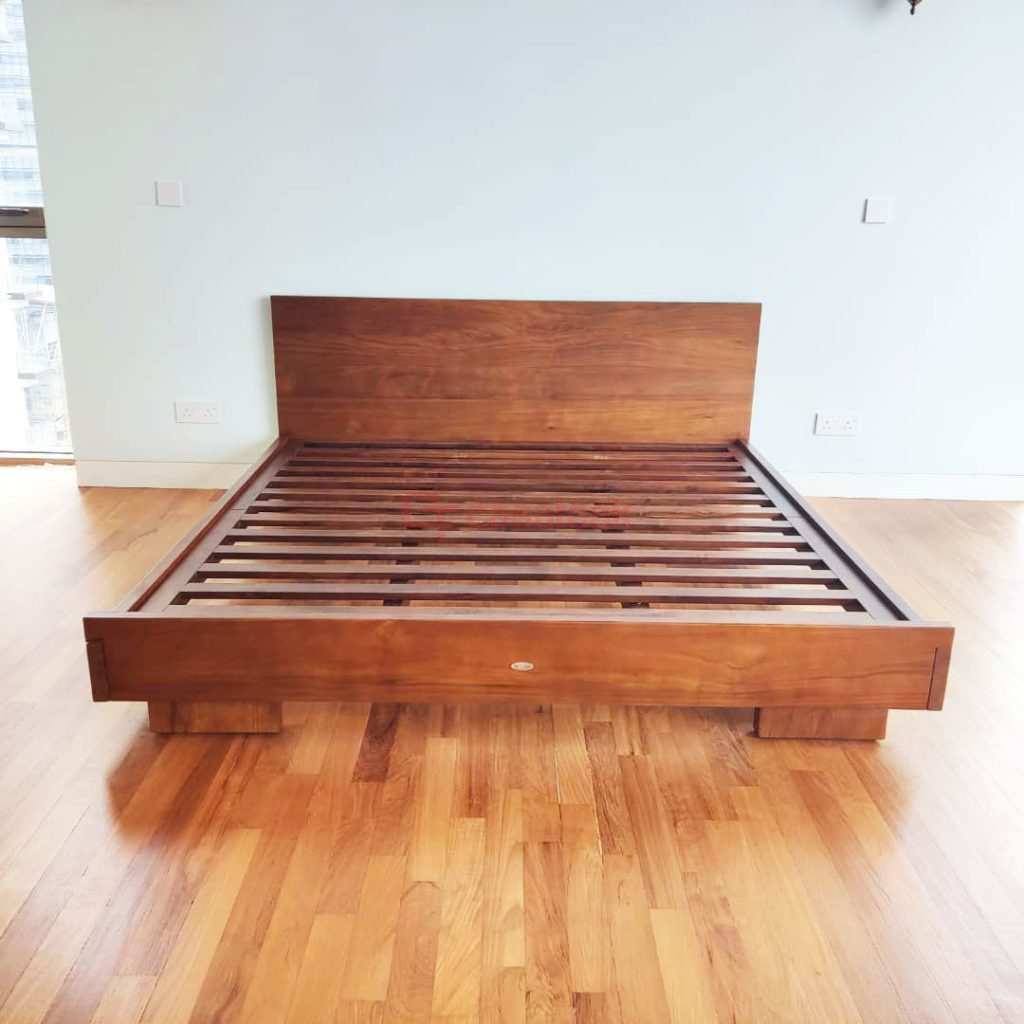Solid Wood Bed Frame Vienna BD 18-18 - Casateak Furniture